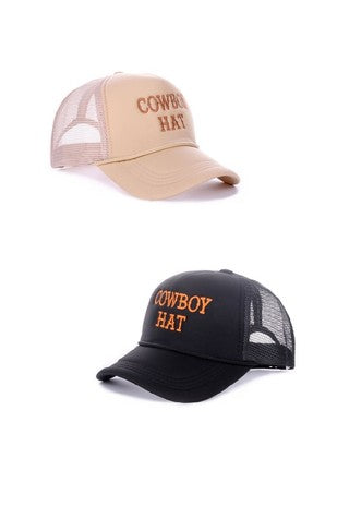 Cowboy Mesh Hat | Wildflower on Main