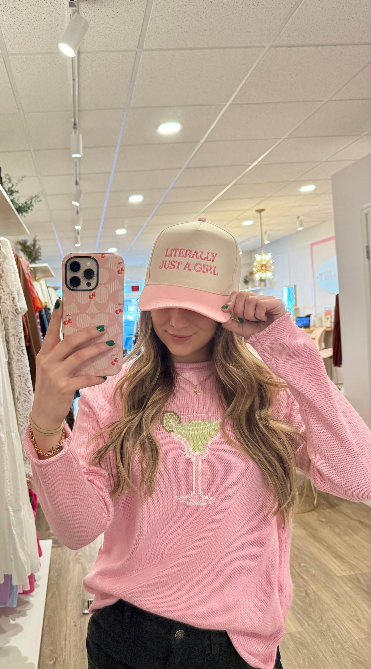 Literally Just A Girl Hat | Wildflower on Main