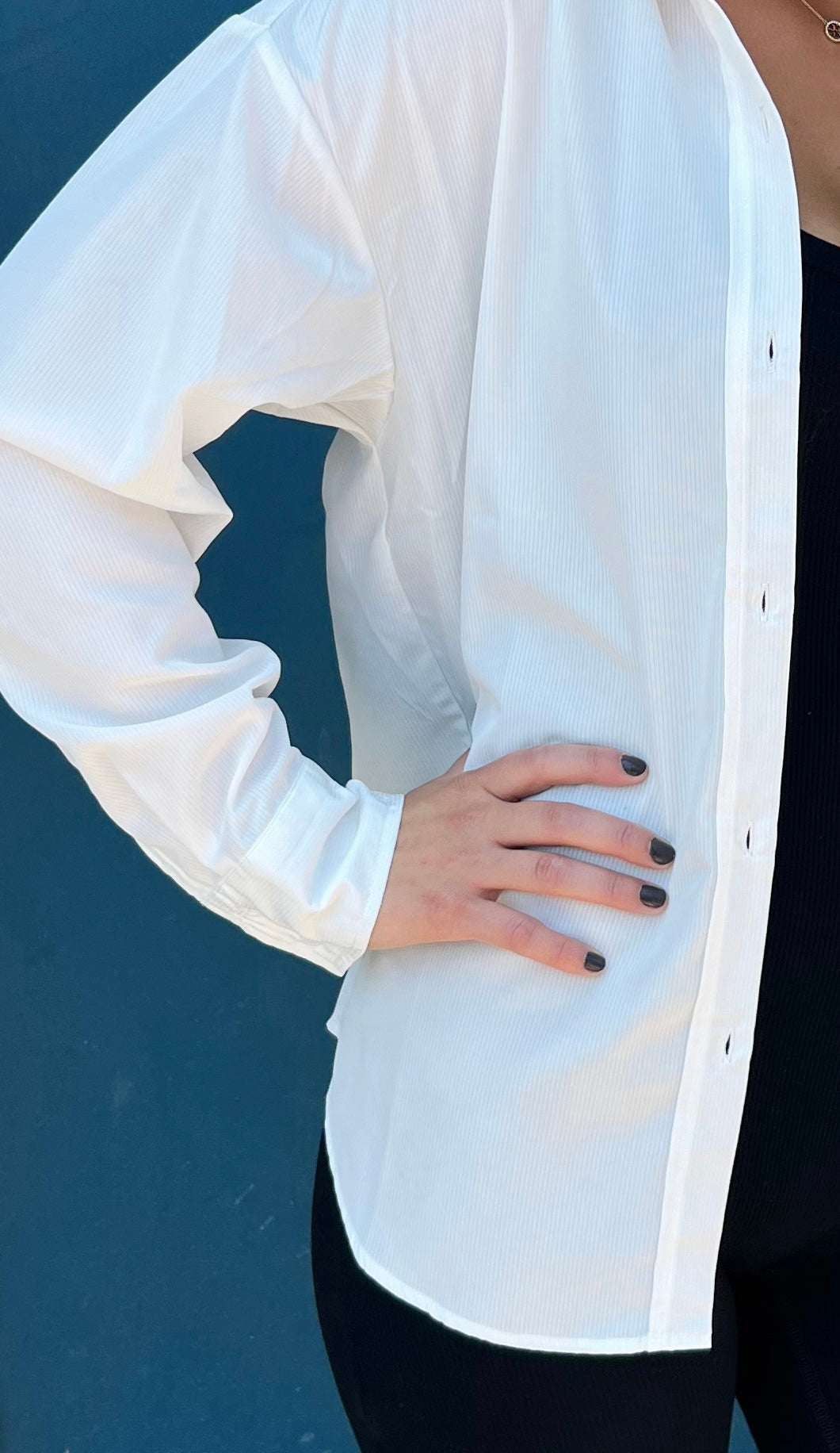 Finding the Calm Oversized Button Down Top- More colors | Wildflower on ...